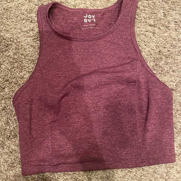 JoyLab | Tops | Joylab Cropped Workout Tank Cutout Back | Poshmark